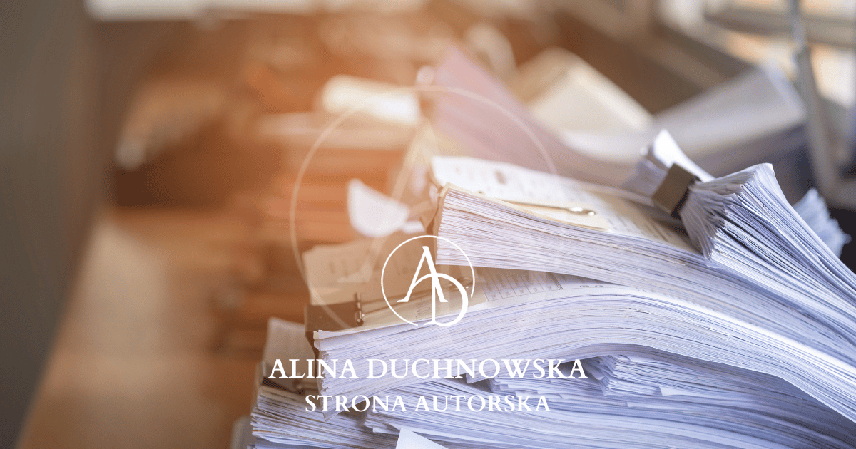 Alina Duchnowska ~ Regulamin sklepu i Polityka prywatności Alina Duchnowska ~ Regulamin sklepu i Polityka prywatności